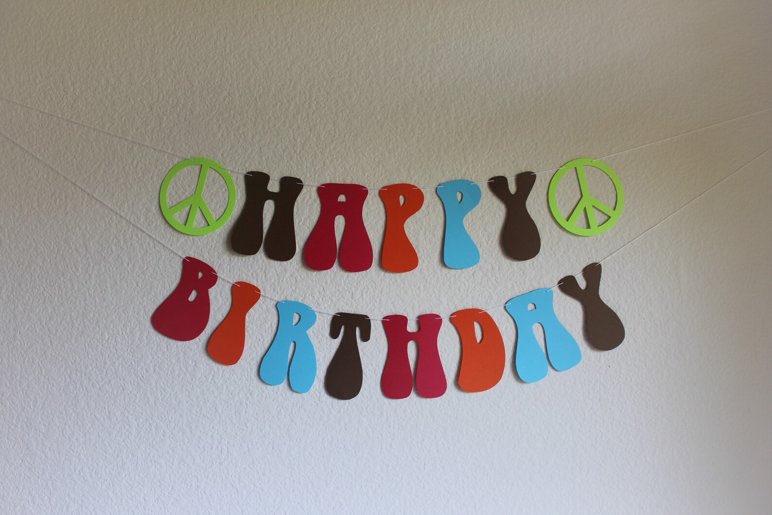 70's Birthday Banner Groovy Banner Custom 70's - Etsy