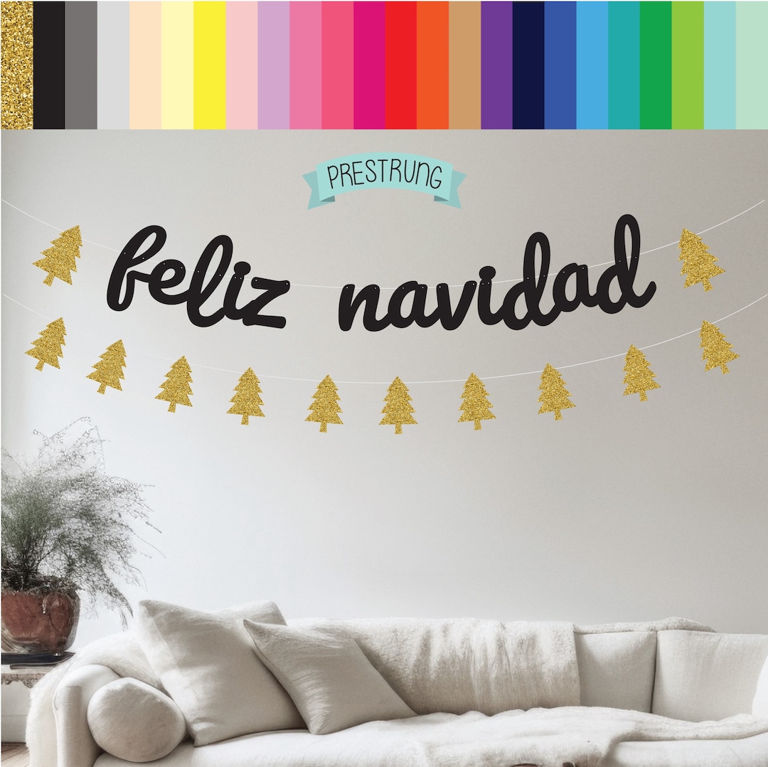 Feliz Navidad, Feliz Navidad Banner, Feliz Navidad Decorations ...