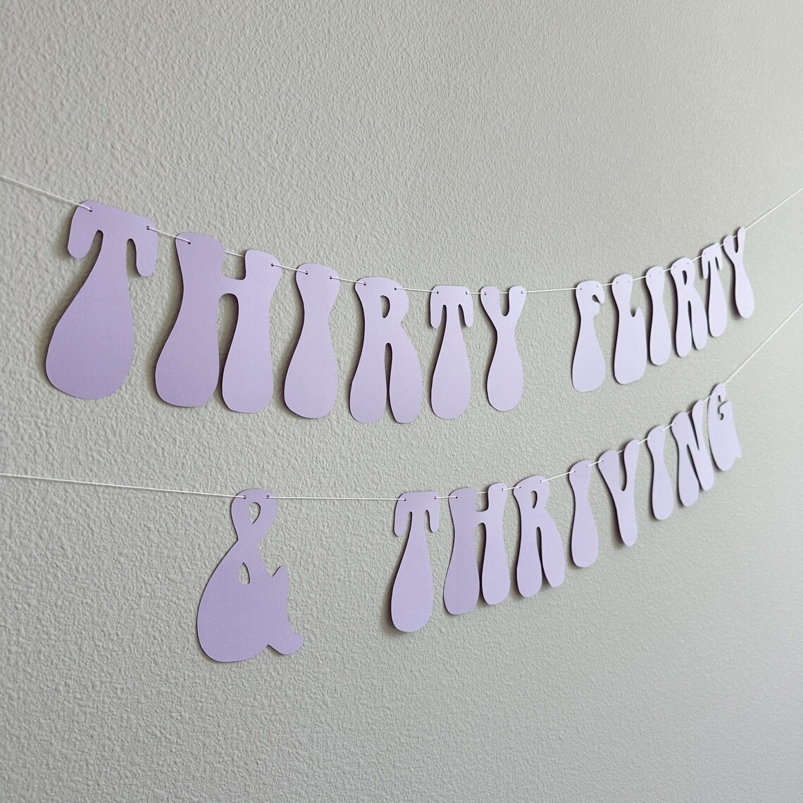 Thirty Flirty & Thriving, 30th Birthday, 30th Birthday Decorations ...