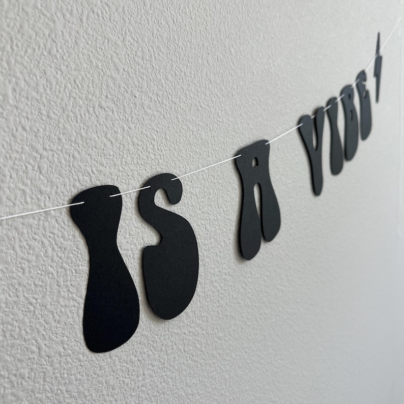 Five is A Vibe, 5th Birthday Party Banner, Five is A Vibe Banner, 5 is ...
