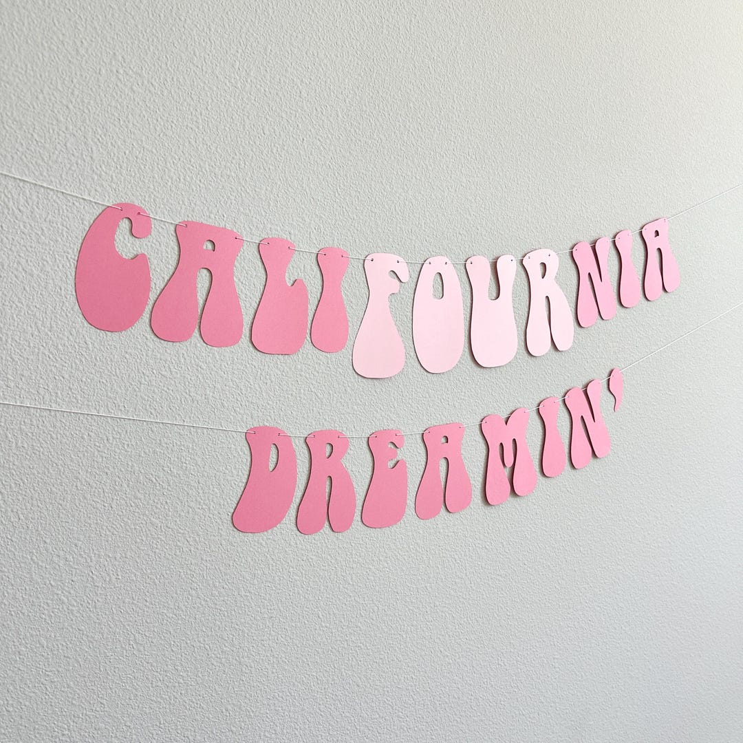 Califournia Dreamin', 4th Birthday Decorations, 4th Birthday Party ...