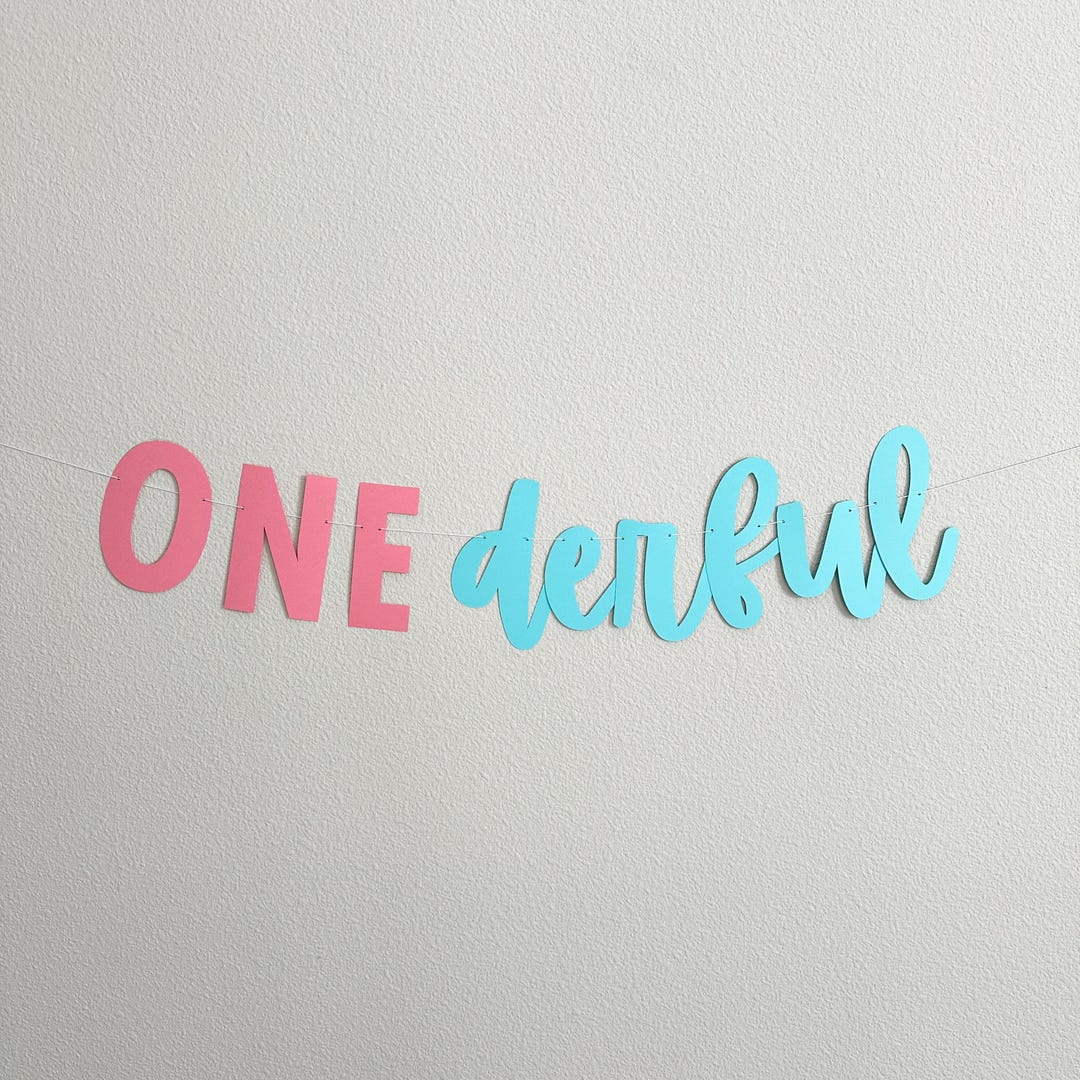 Onederful, ONE Derful Decorations, 1st Birthday Theme Ideas, Onederful ...