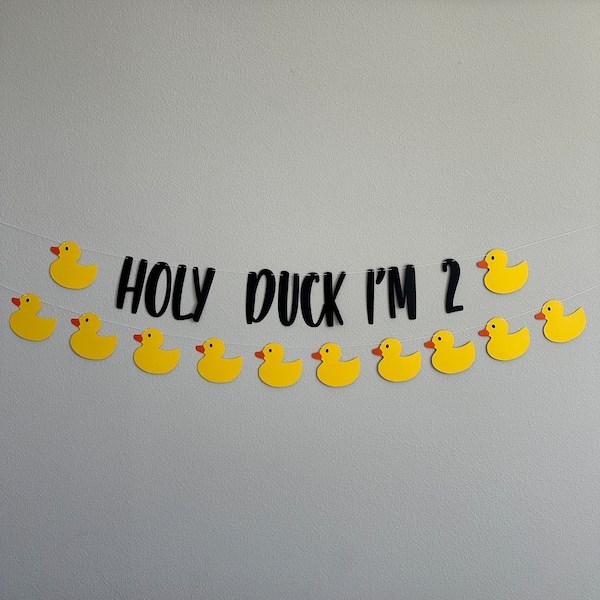 Yellow Duck Party Decorations - Etsy