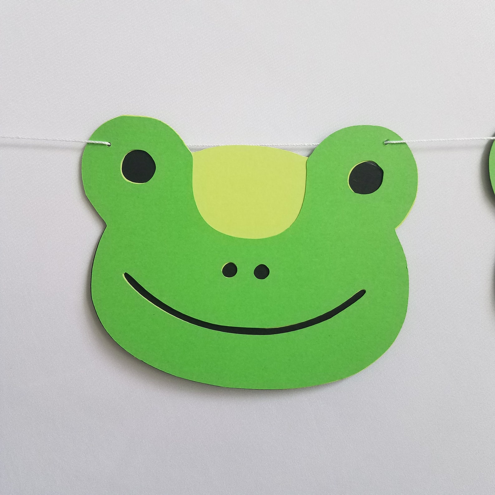 Frog Garland Frog Banner Frog Decor Cute Frog Decorations | Etsy