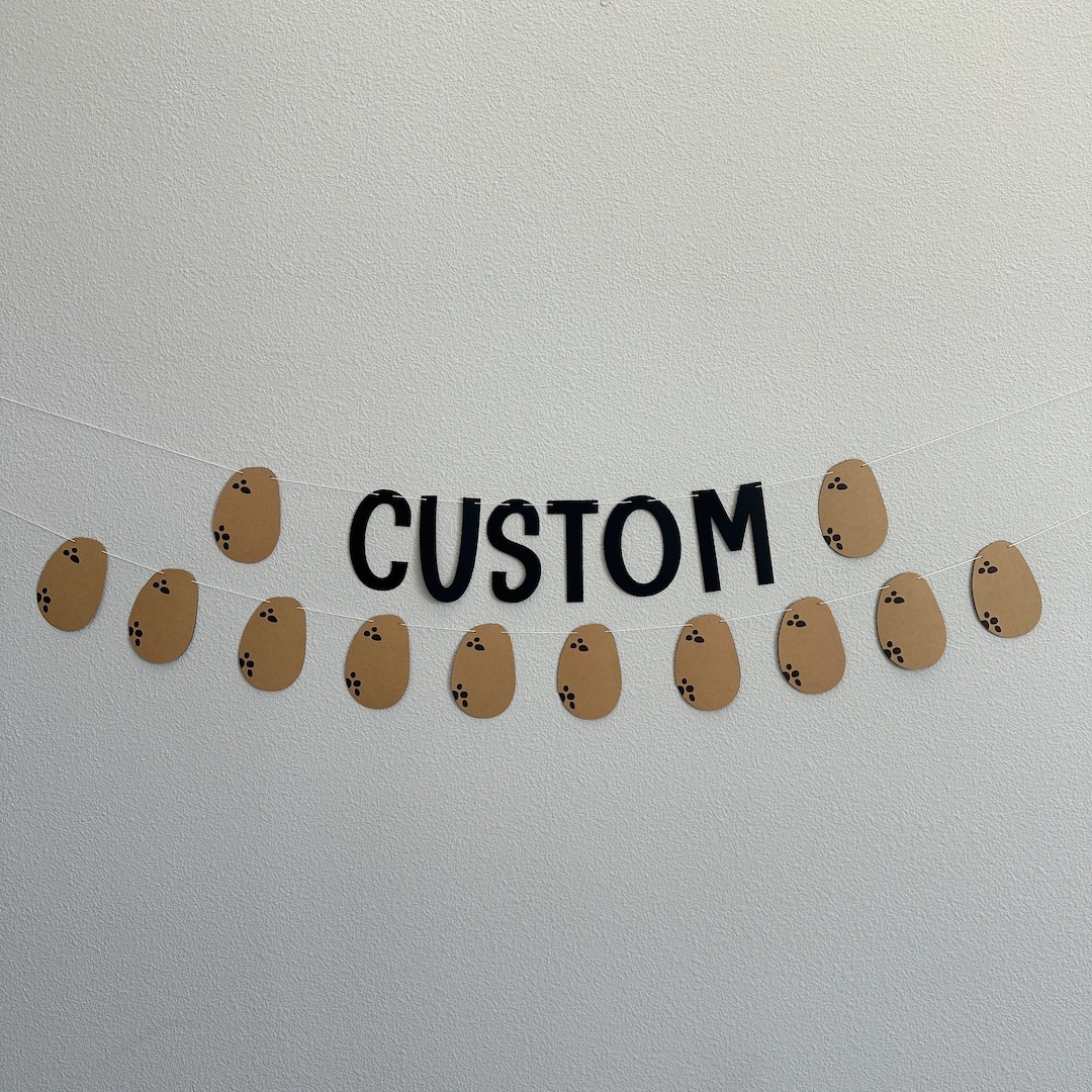 Custom Potato Banner, Potato Bar, Potato Bar Banner, Potato Bar ...