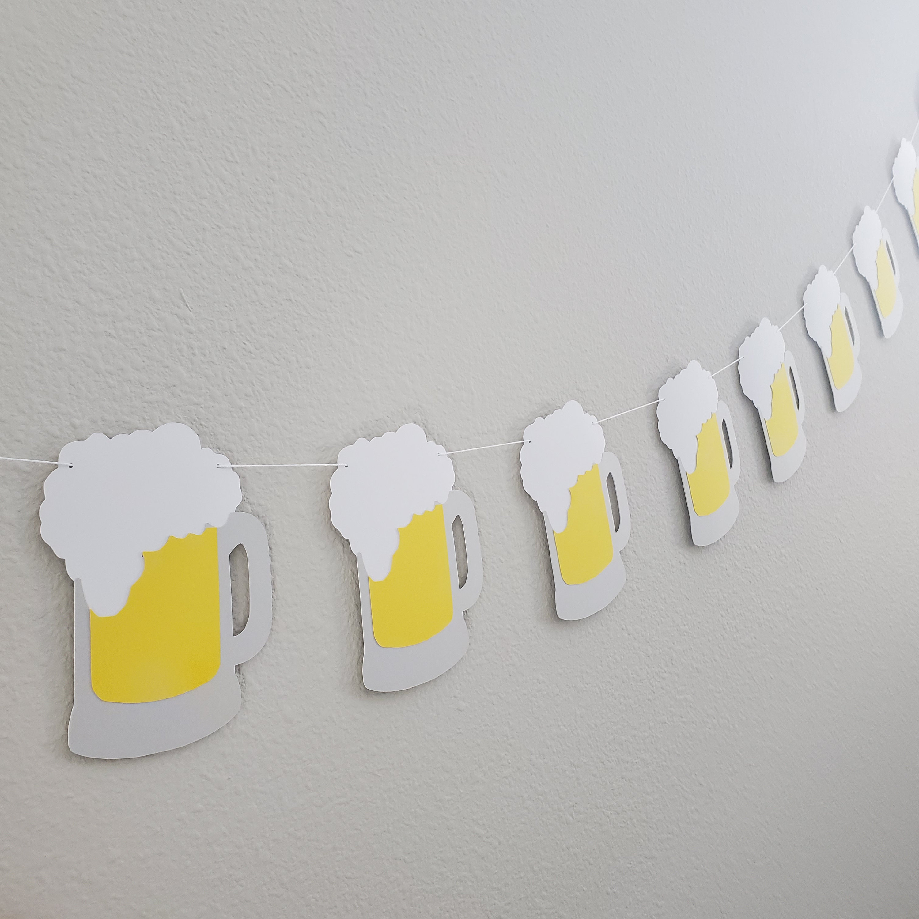 Party Supplies Banners & Signs Beer Party Brew Crew Beer Happy Birthday ...