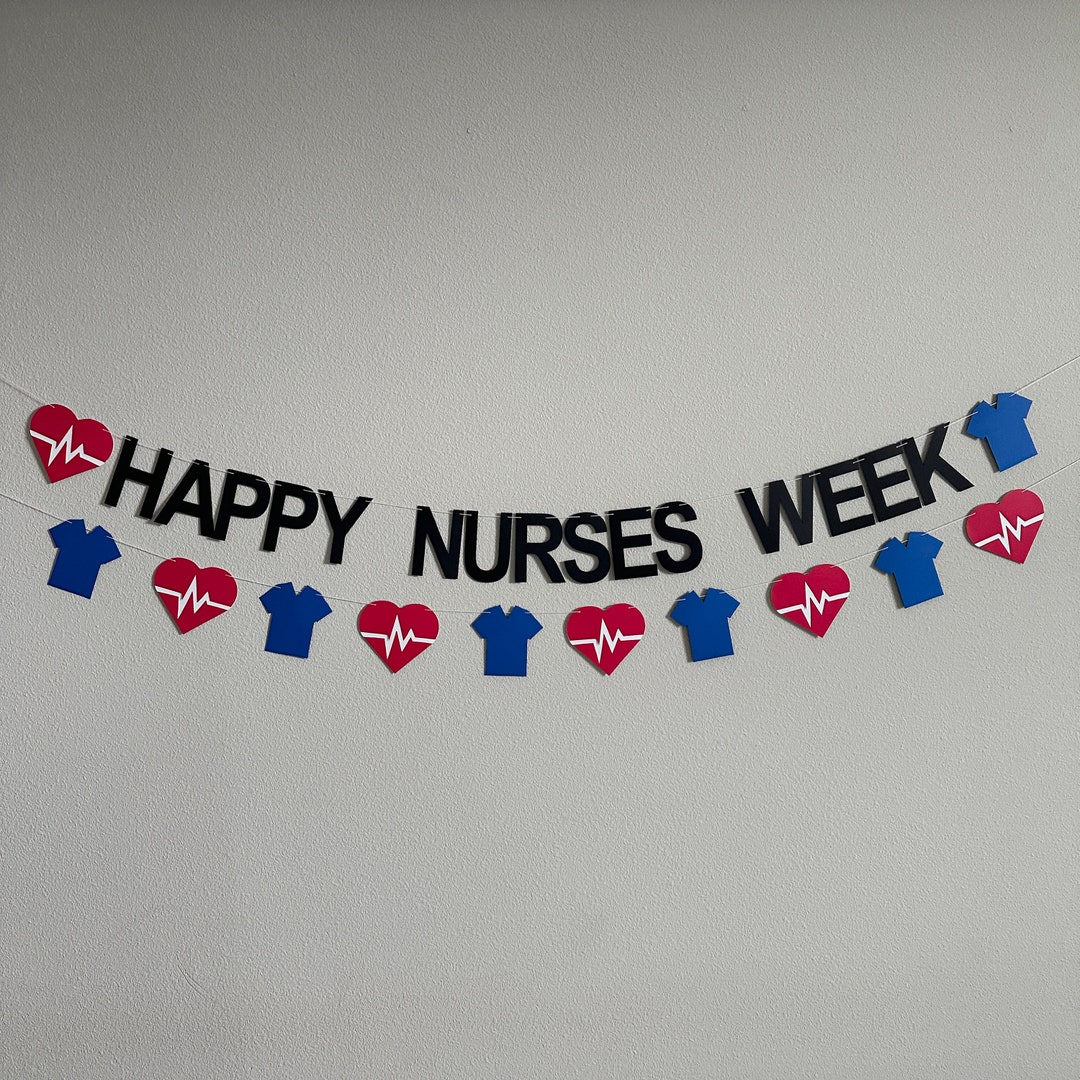Nurses Week, Nurses Week Banner, Happy Nurses Week, Custom Medical ...