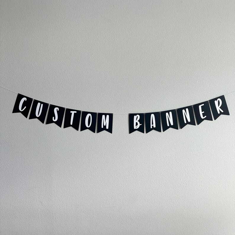 Custom Banner, Custom Banner With Flags, Personalized Banner, DIY ...
