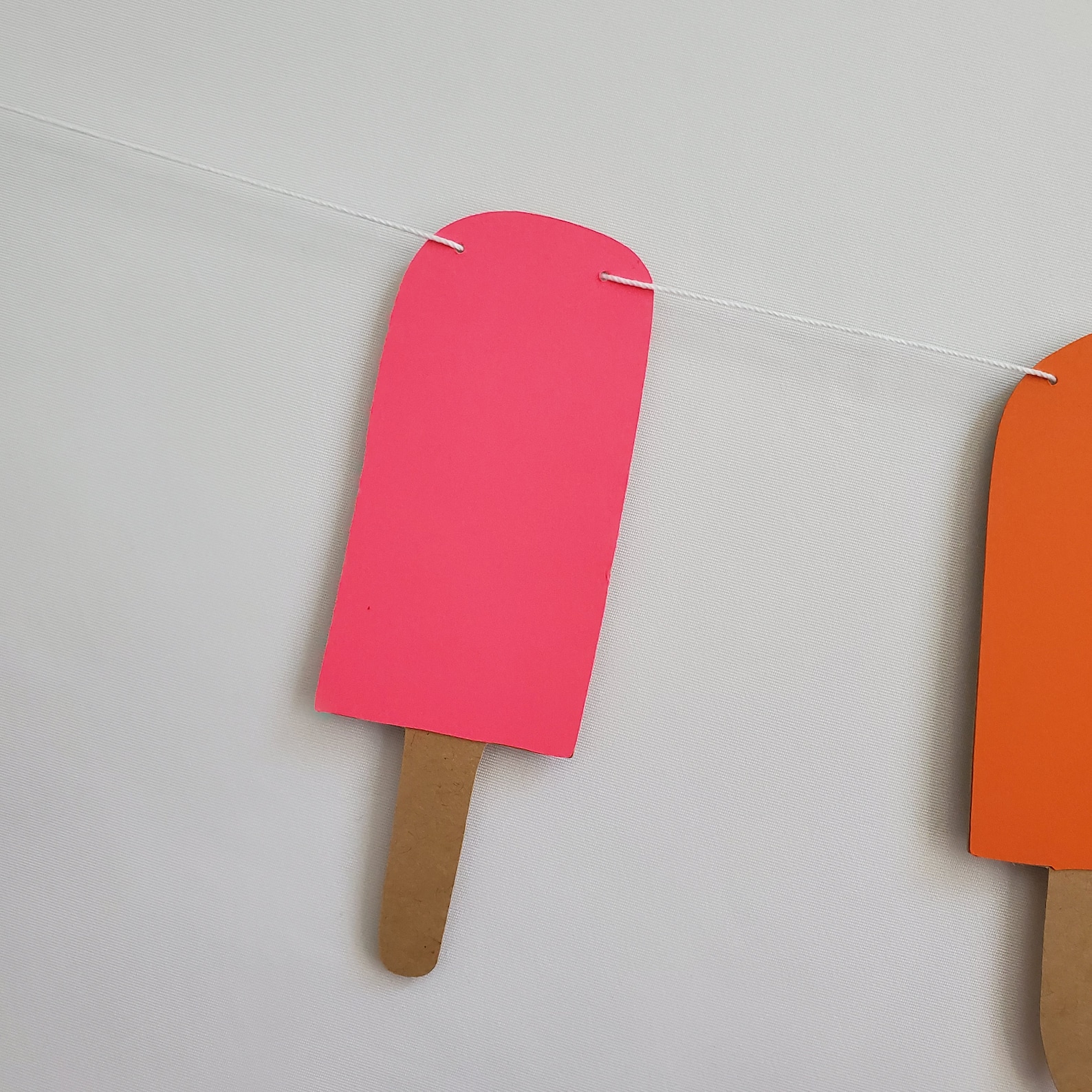 Popsicle Banner Popsicle Garland Popsicle Birthday Popsicle - Etsy