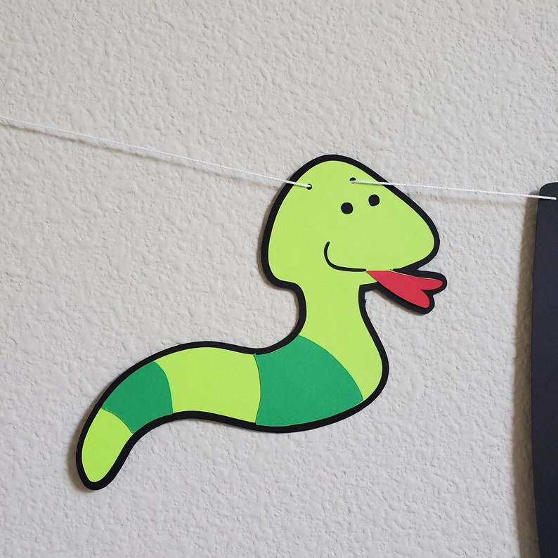 Snake Birthday Snake Banner Snake Party Snake Birthday - Etsy