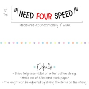 Need Four Speed, Need Four Speed Banner, Need for Speed, 4th Birthday ...
