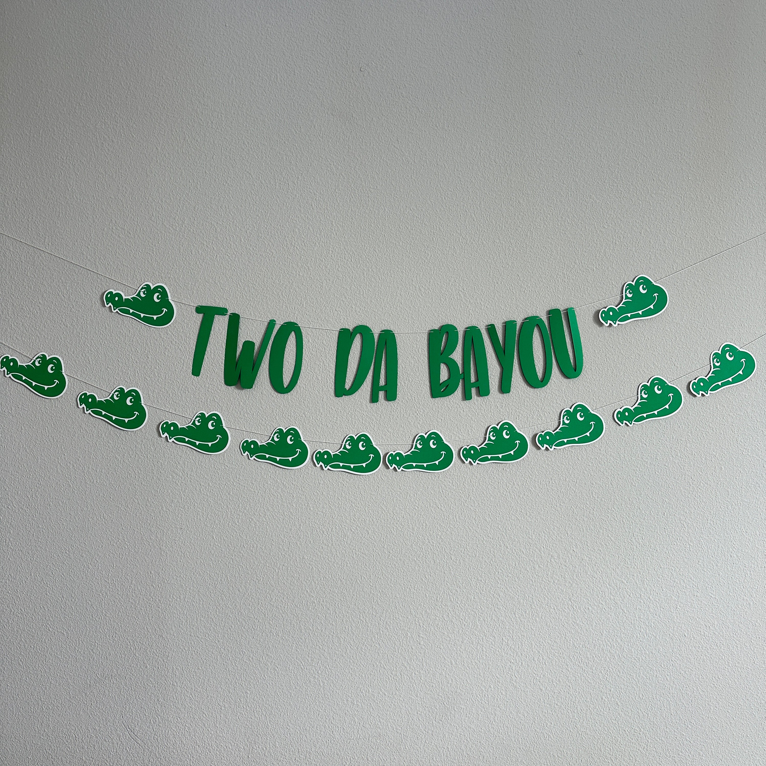 Two Da Bayou, 2nd Birthday Ideas, Alligator Second Birthday, Two Da ...