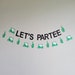 Let's Partee Let's Par Tee Banner Golf Decorations - Etsy