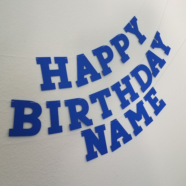 Royal Blue Banners - Etsy