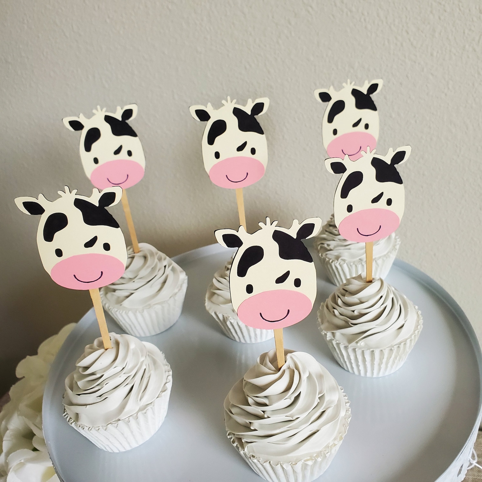 Cow Party Set Cow Birthday Cow Theme Cow Party Ideas Cow - Etsy