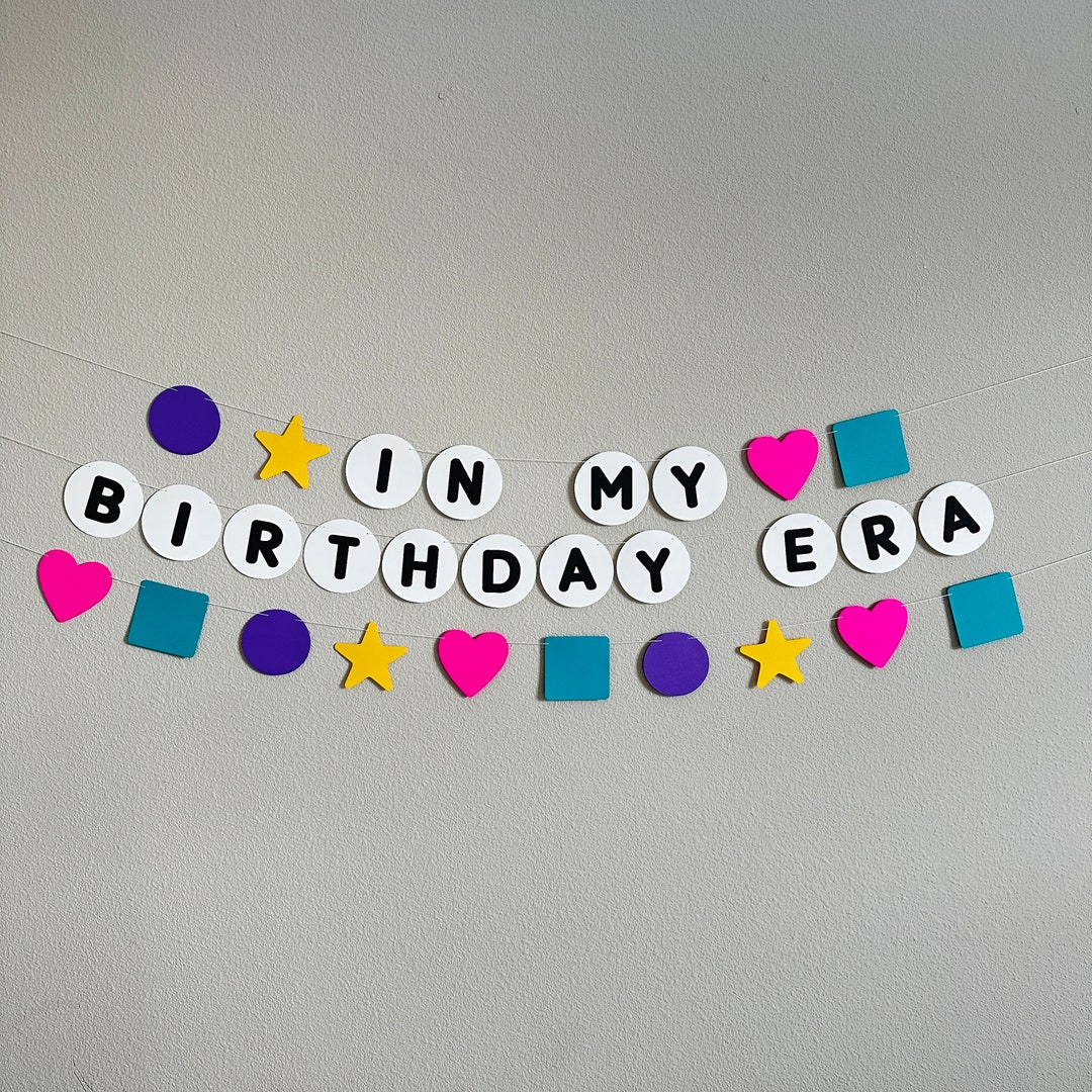 In My Birthday Era, Friendship Bracelet Decorations, in My Birthday Era ...