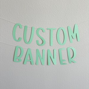 Custom Mint Banner, Mint Banner, Mint Decorations, Mint Party, Custom ...