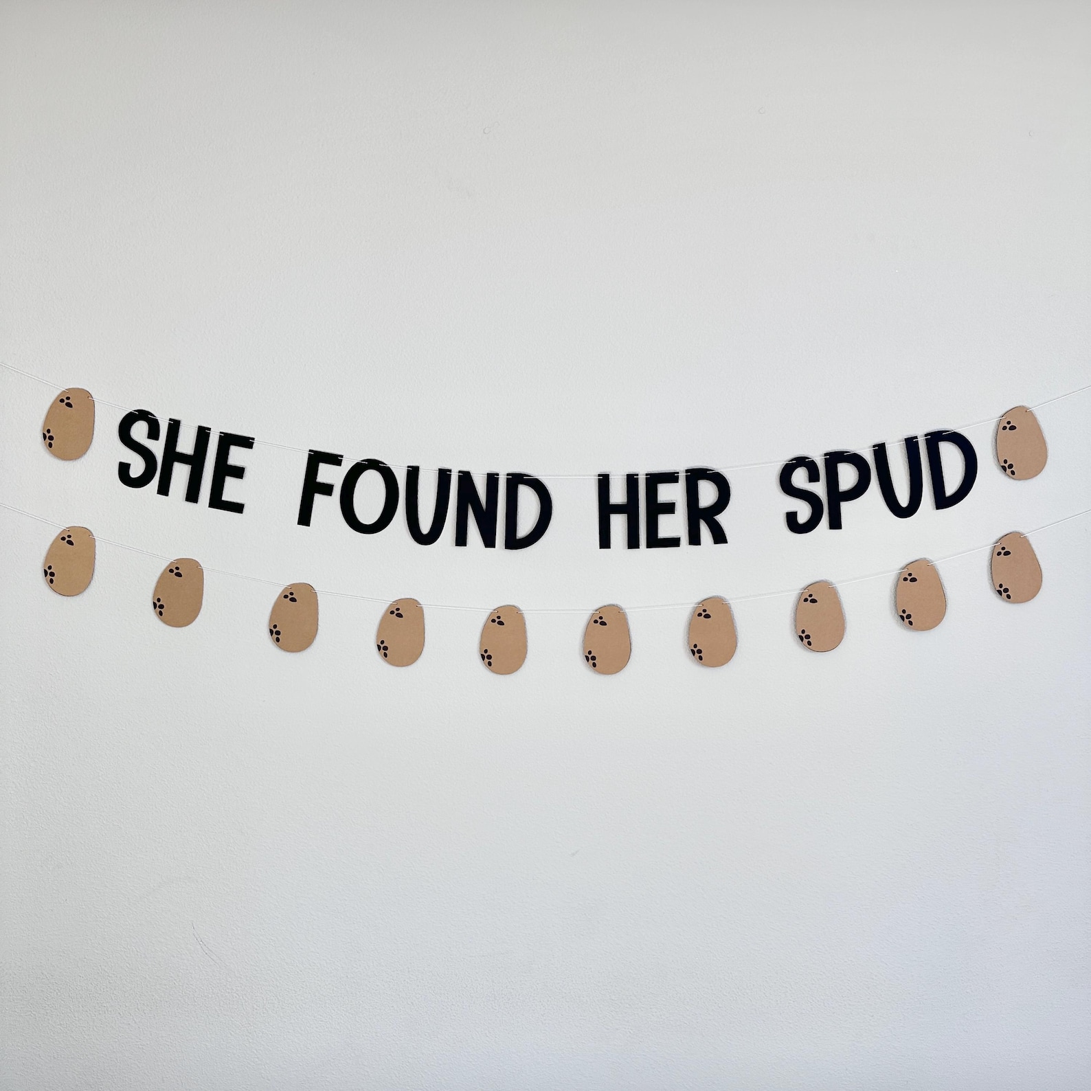 She Found Her Spud, Potato Themed Engagement Party Decorations, Potato ...