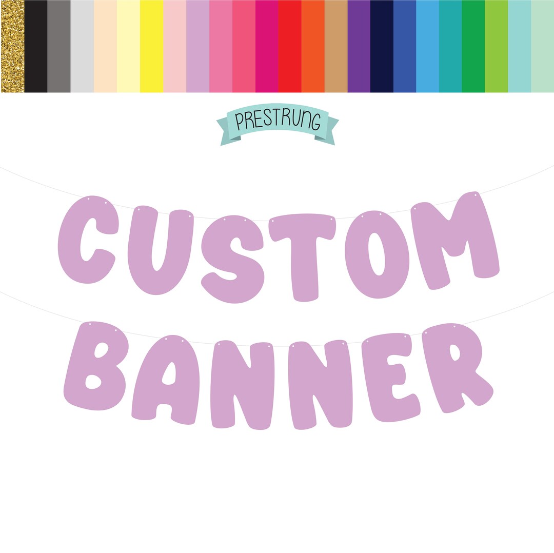 Custom Lavender Banner Lavender Banner Lavender Decorations - Etsy