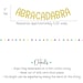 Abracadabra, Abracadabra Banner, Abracadabra Decorations, Gold Glitter ...