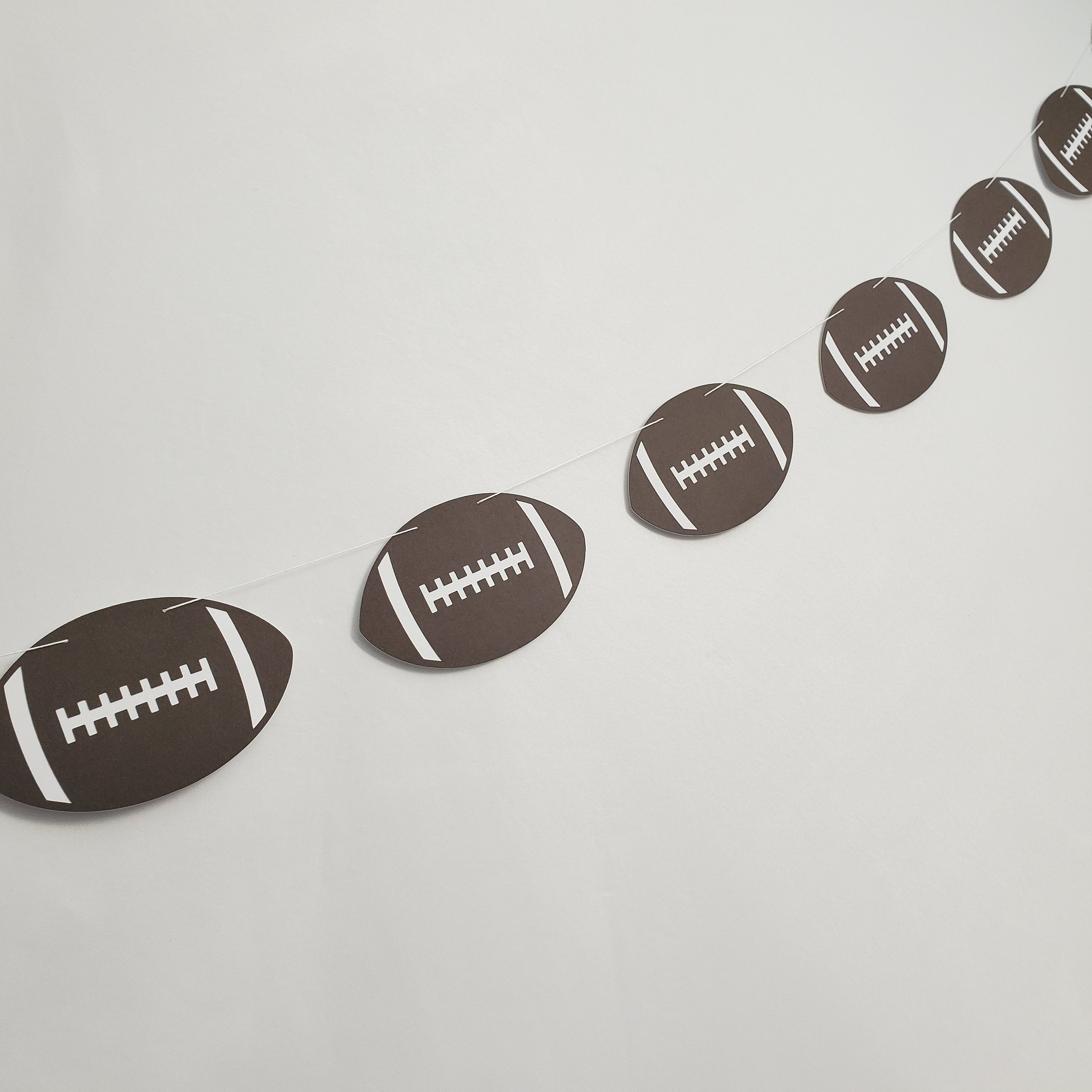 Football Banner Football Garland Football Birthday Football - Etsy