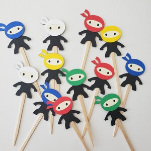 Ninja Cake Topper, Ninja Birthday, Ninja Garland, Ninja Party Garland ...