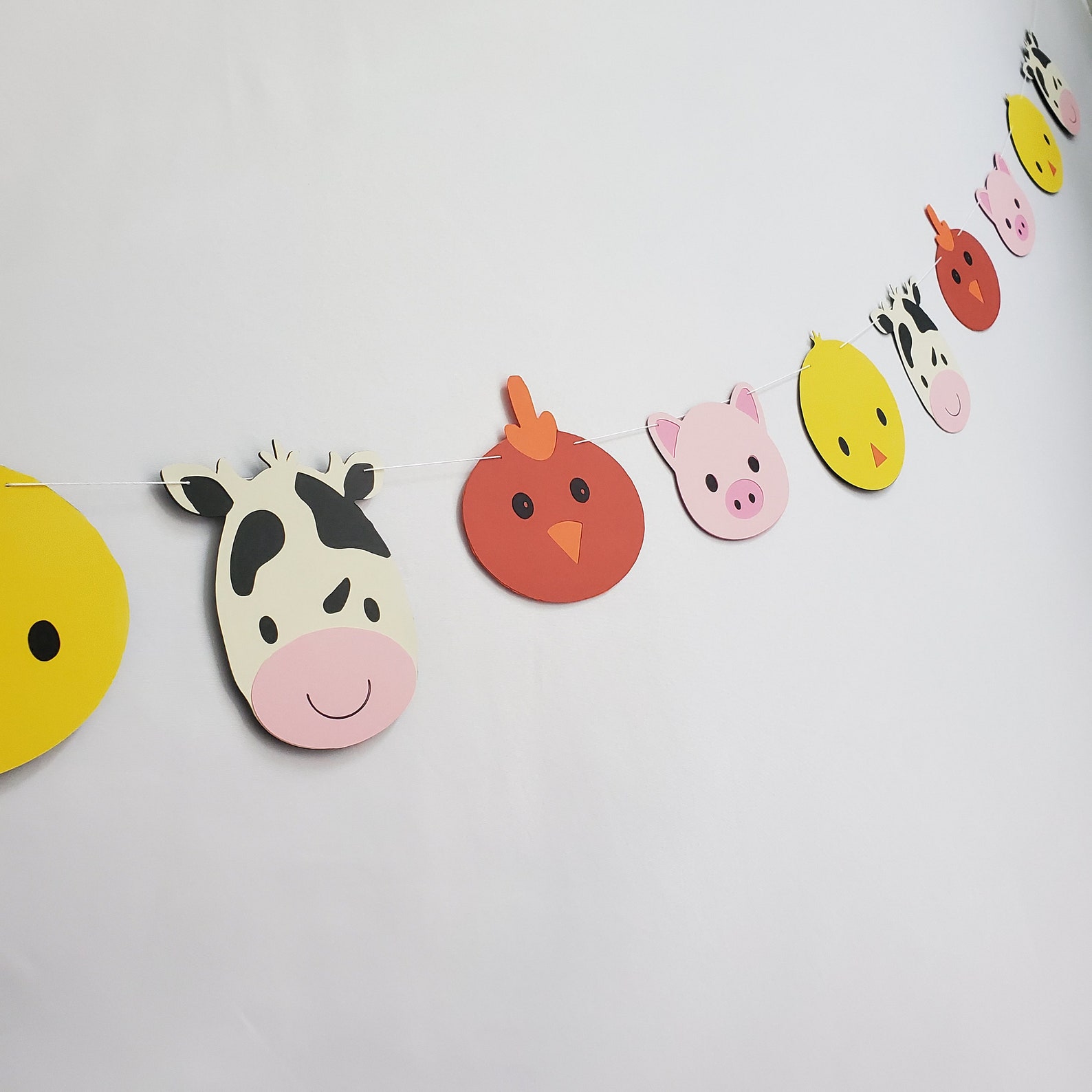 Farm Animal Garland Farm Animal Banner Farm Animal Decor - Etsy