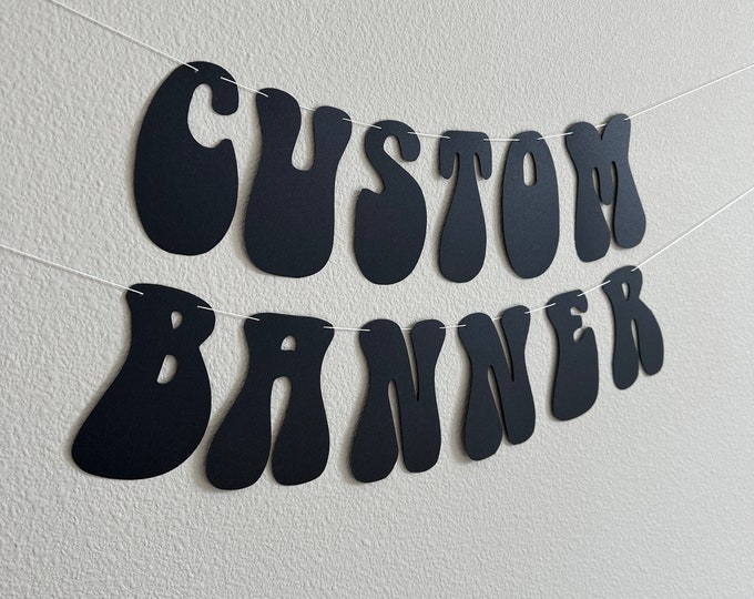 Editable Retro Birthday Welcome Sign Template | Vintage Party Banner ...