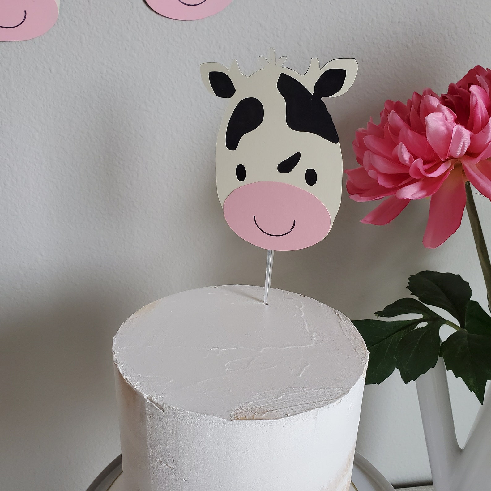 Cow Party Set Cow Birthday Cow Theme Cow Party Ideas Cow | Etsy