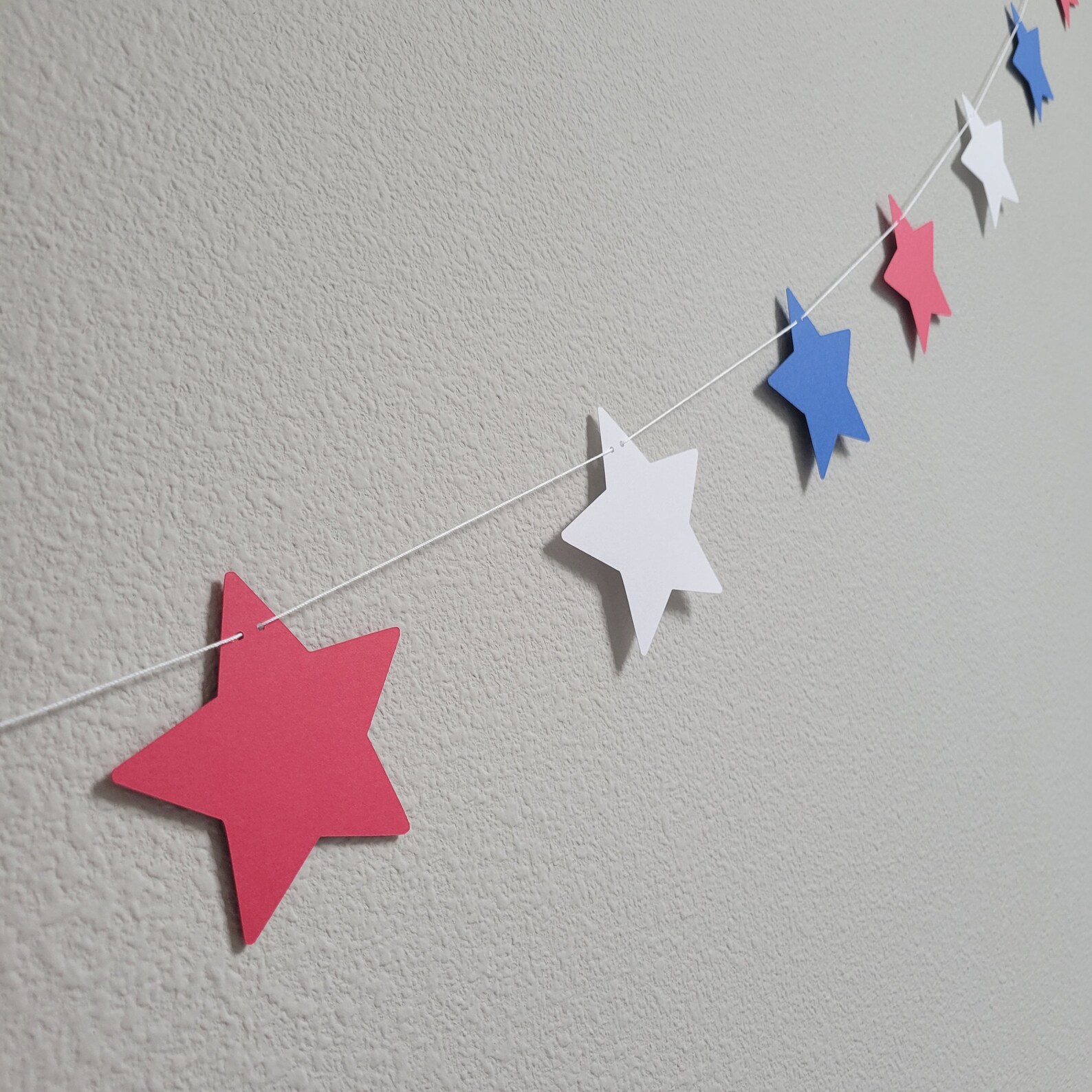 Red White and Blue Birthday Banner Patriotic Birthday Banner - Etsy