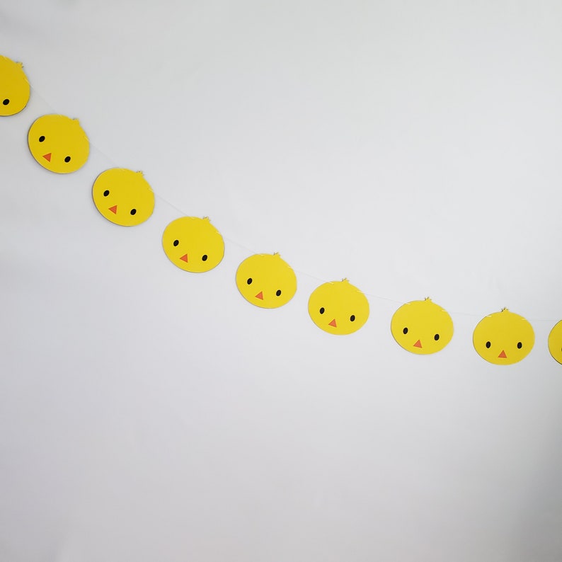 Chicks Garland Chicks Banner Chicks Decor Babies Room - Etsy