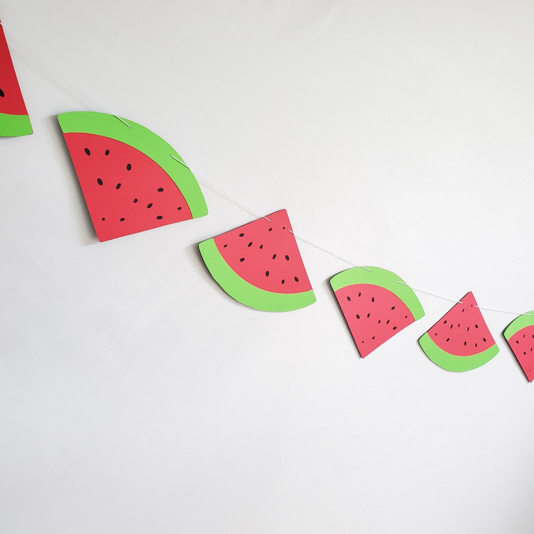 Watermelon Banner, Watermelon Party, Watermelon Birthday, Watermelon ...