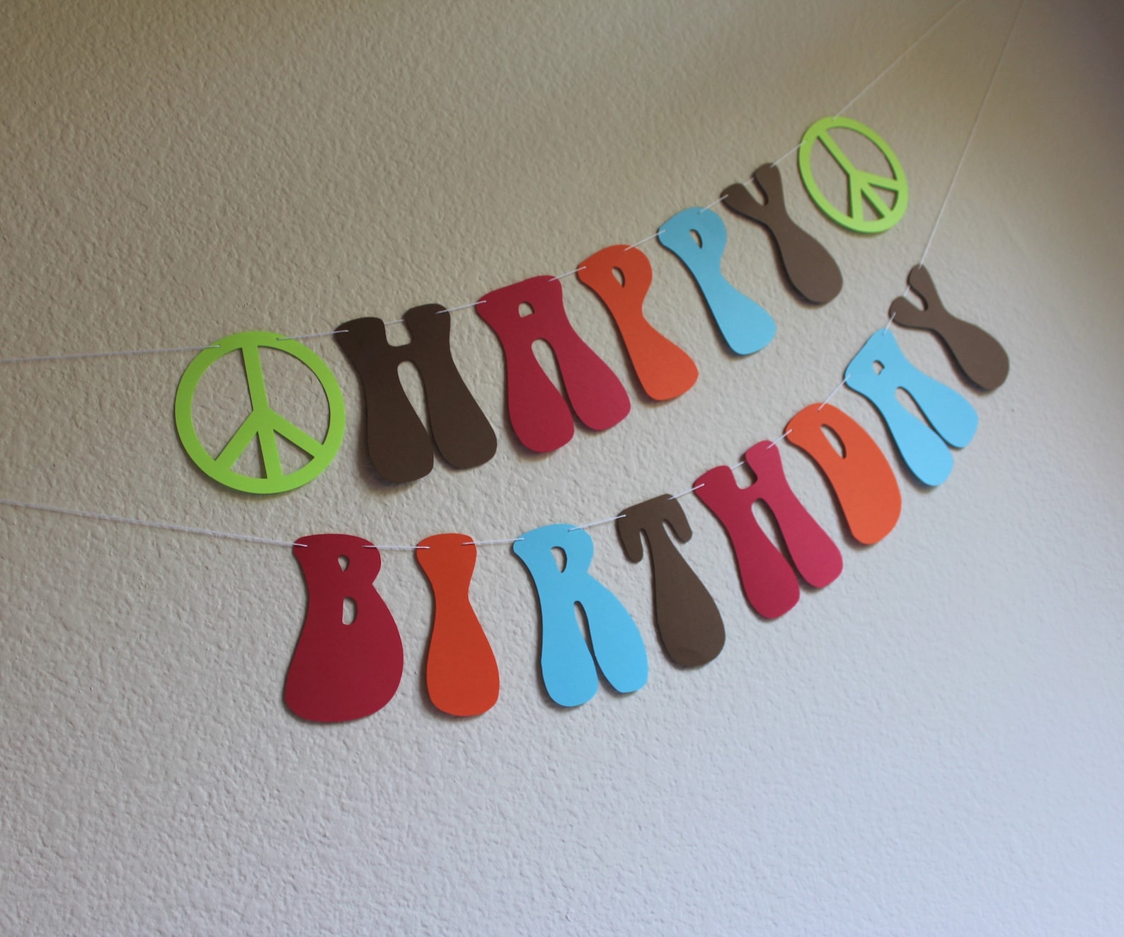 70's Birthday Banner Groovy Banner Custom 70's - Etsy