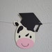 Holy Cow I Graduated, Cow Themed Graduation Banner, Custom Cow ...