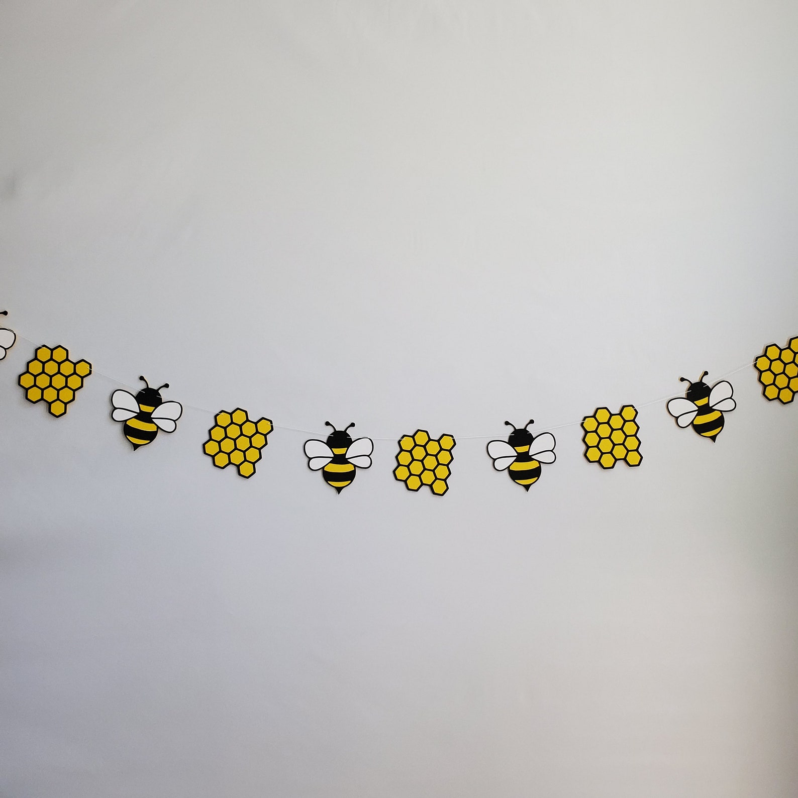 Bee Banner Bee Garland Bee Birthday Bee Decoration Summer | Etsy