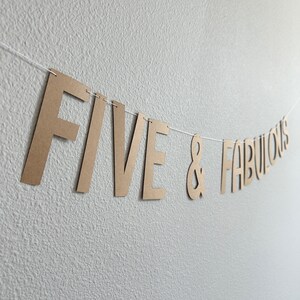 Five & Fabulous, Five and Fabulous Decorations, Five and Fabulous ...