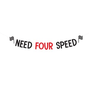 Need Four Speed Need Four Speed Banner Need for Speed 4th - Etsy