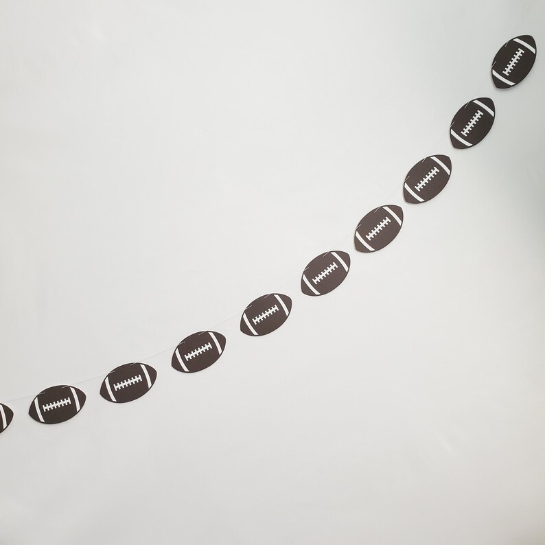 Football Banner Football Garland Football Birthday Football - Etsy