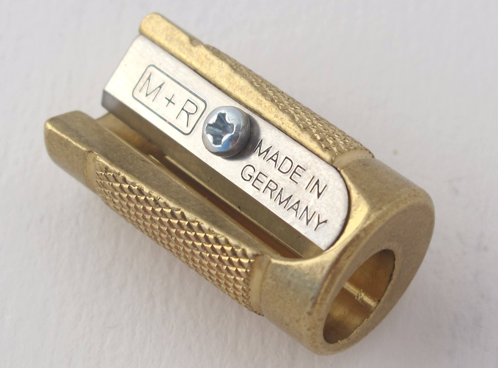 MR CASTOR Solid Brass Longpointer Sharpener - Etsy UK