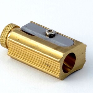 DUX BRASS VARIABLE Pencil Sharpener With 3 Spare Blades. - Etsy