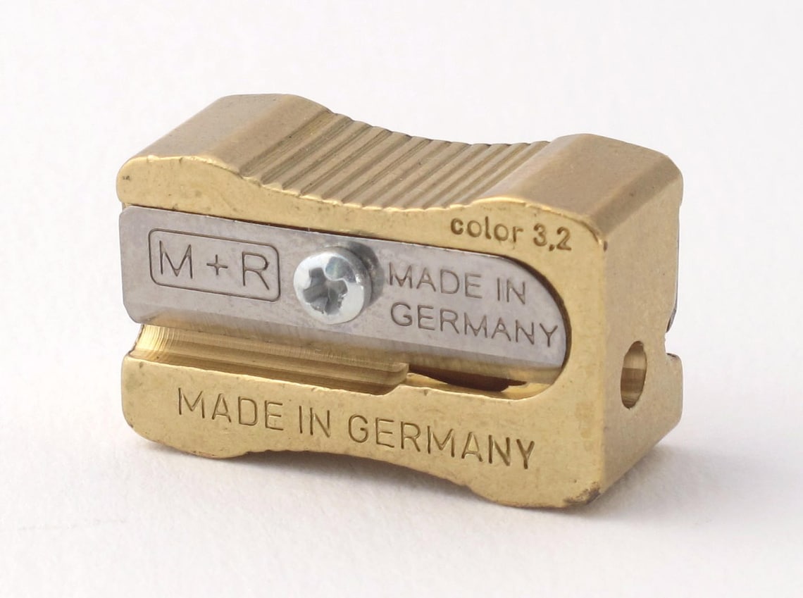 M+R MINOFIX Brass Lead Pointer With 2 Spare Blades - Etsy