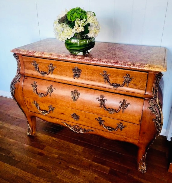 French bombe chest of drawers store