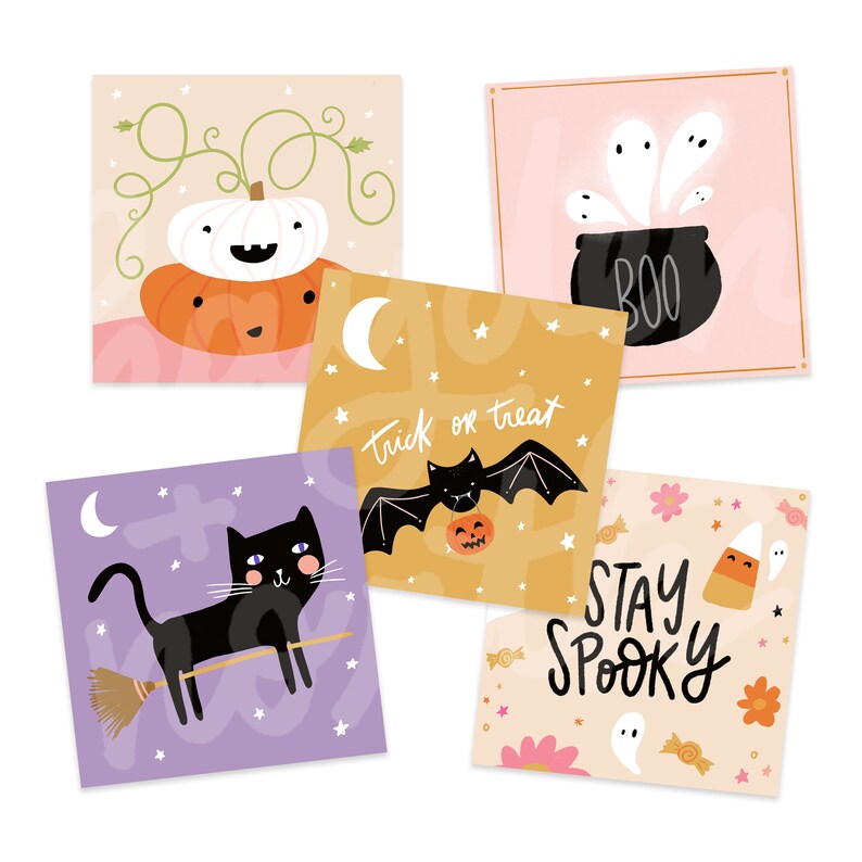 Spooky Mini Prints 2020 - Etsy