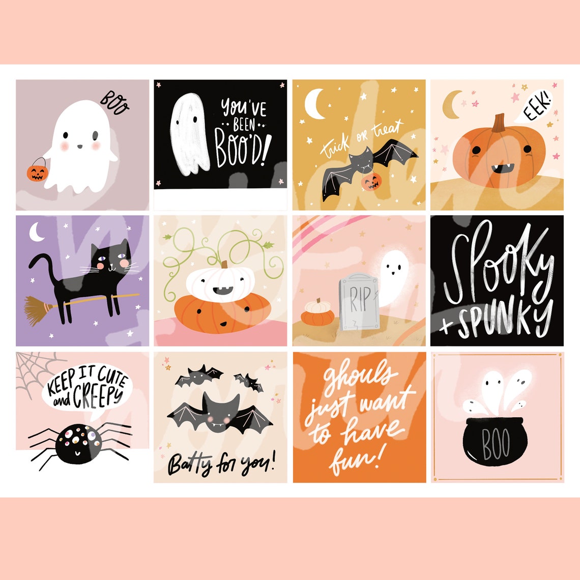 Spooky Mini Prints 2020 - Etsy