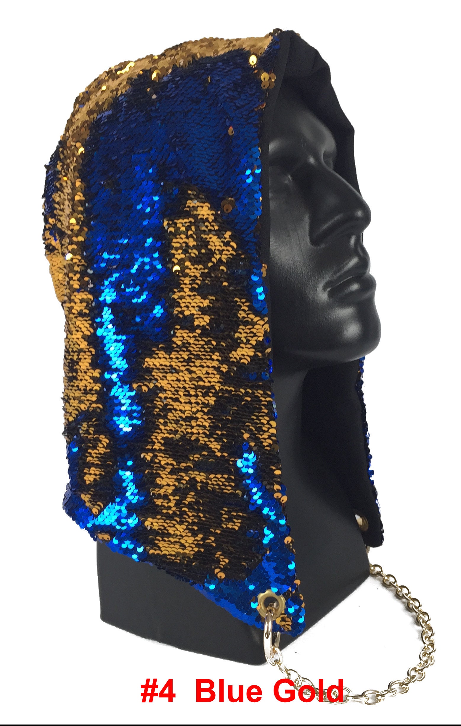 Reversible Sequin Festival Hood A Gypsy Hood Medieval | Etsy