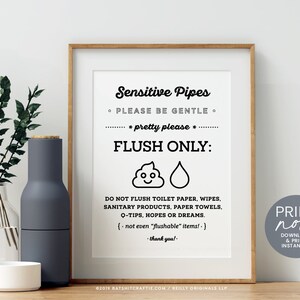 Cute Sensitive Pipes Emoji Printable Sign ~ {PROTECTED by COPYRIGHT ...
