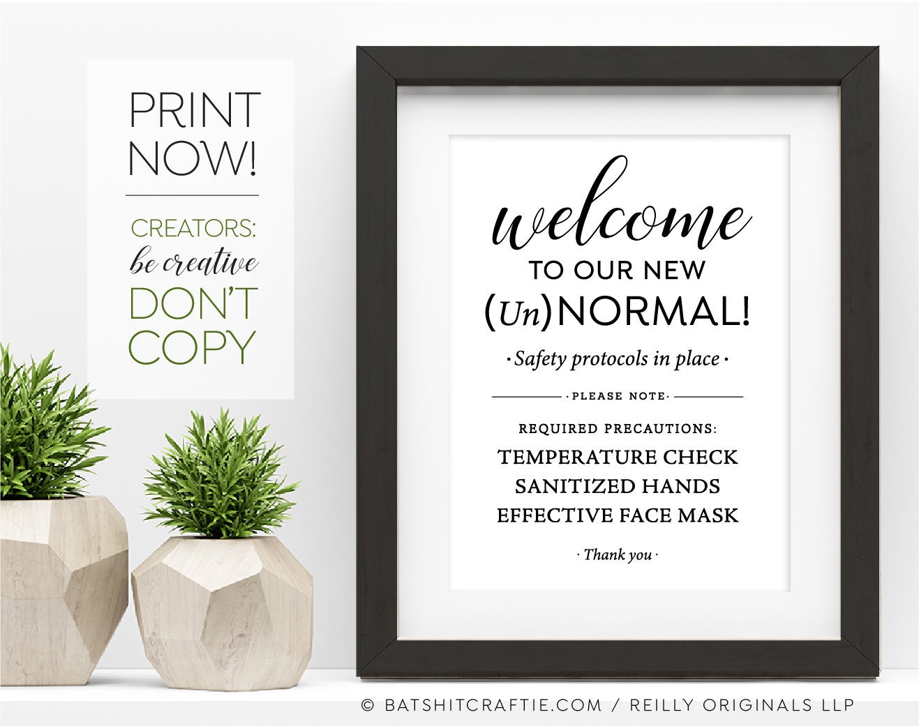 Welcome New un Normal Safety Protocols Required Printable - Etsy