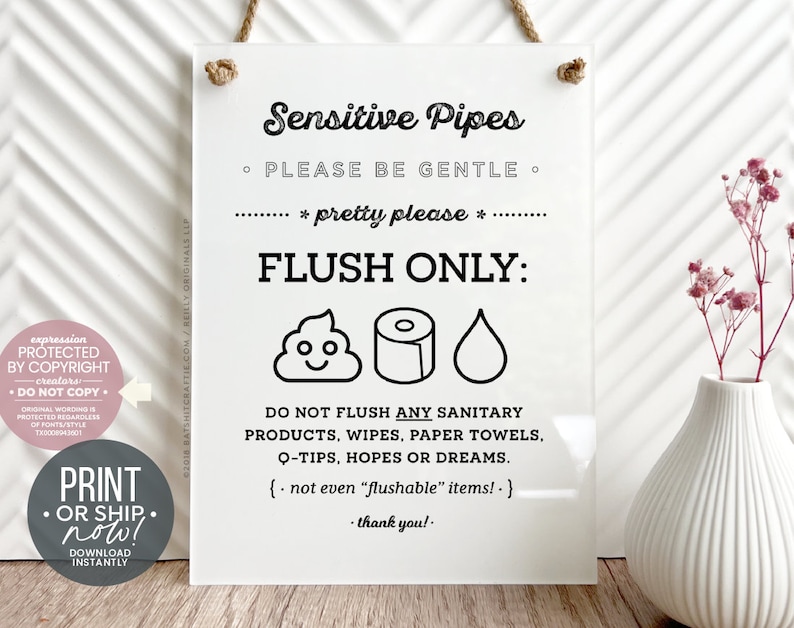Cute Sensitive Pipes Emoji Printable Sign Please Be Gentle - Etsy