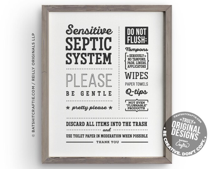 Sanitary Bin Sign for Toilet, Ladies, Loo, Bathroom, W.C - Hanging ...