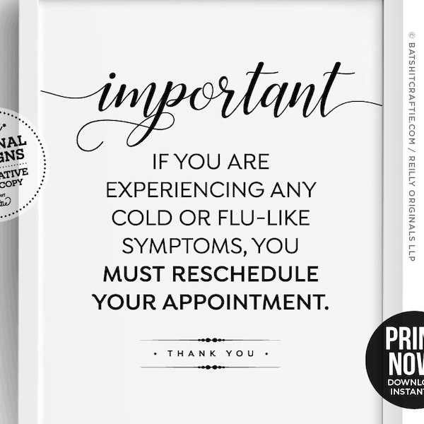 No Walk in Appointment Only Sign - Etsy